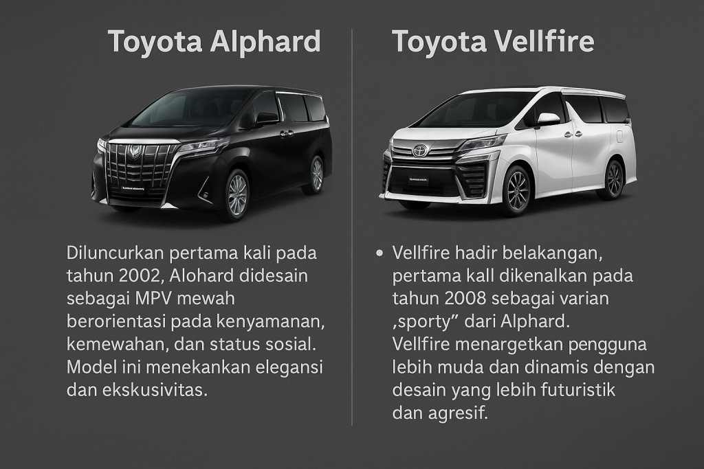 Perbedaan Toyota Alphard vs Toyota Vellfire: Mana yang Lebih Cocok ...